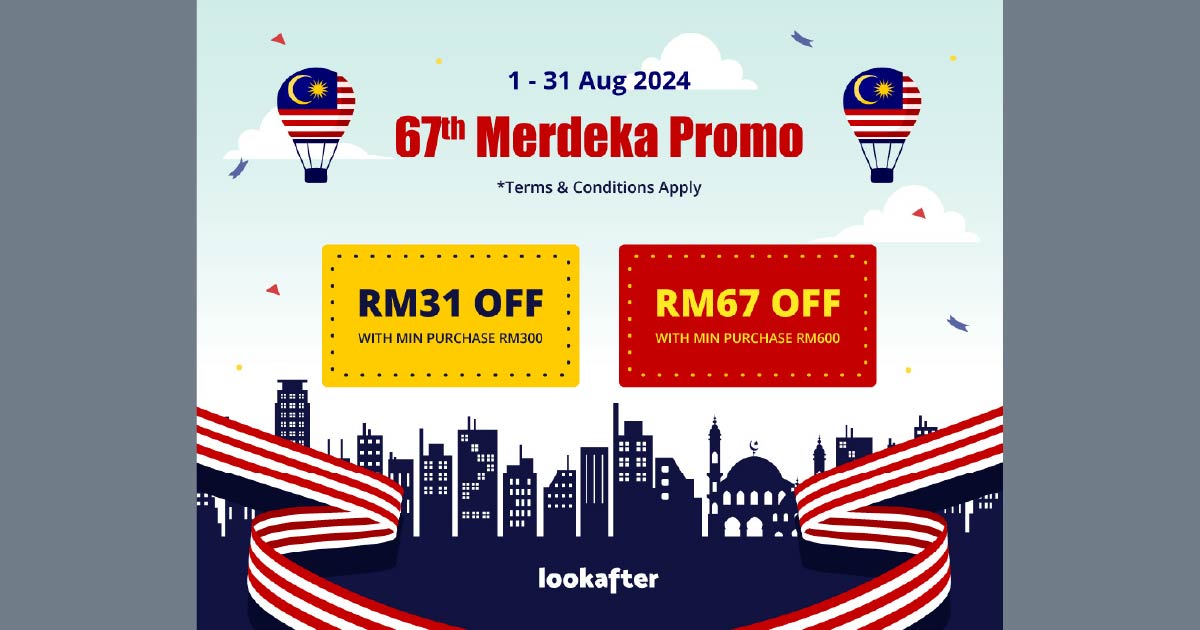67th Merdeka Promo: Save Up to RM67 on Your Next Purchase